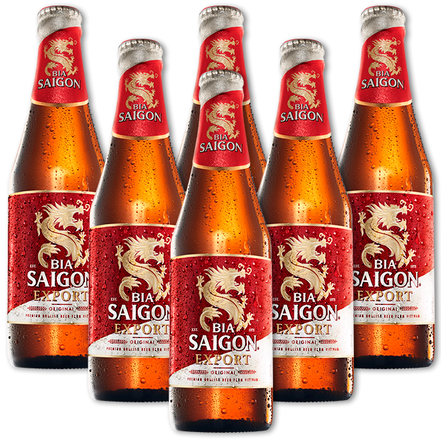 Bia Saigon - Saigon Export - Pale Lager (6-Pack)