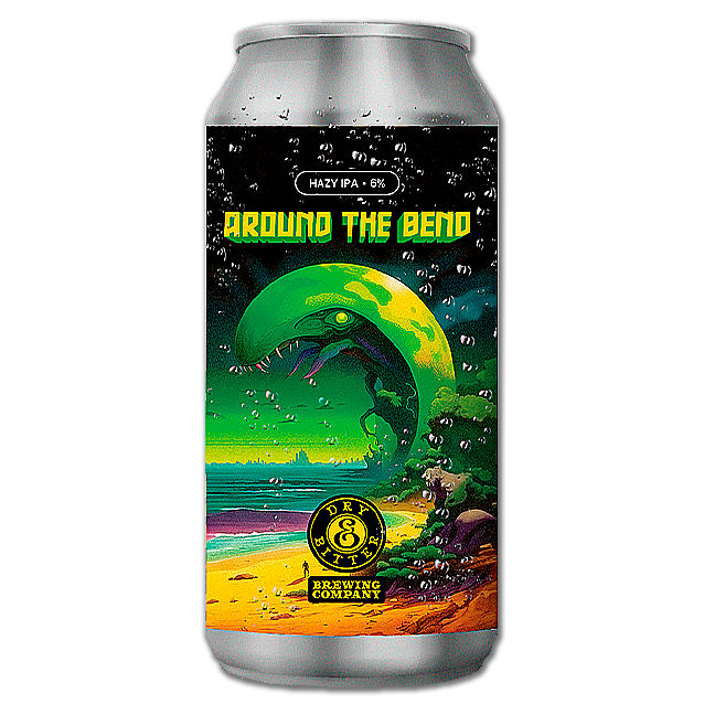 Dry & Bitter - Around The Bend - 6% New England IPA